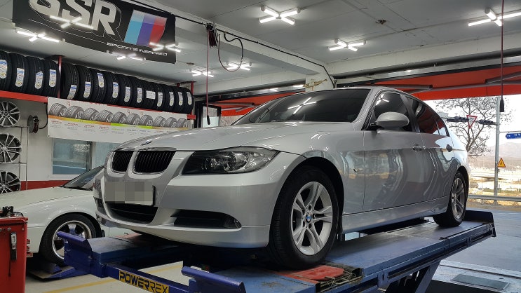 BMW(E43) 3시리즈 17인치 인치업* 중고 A급 휠 타이어*굳이어 205/50R17 225/45R17 NCT5 런플렛 ...