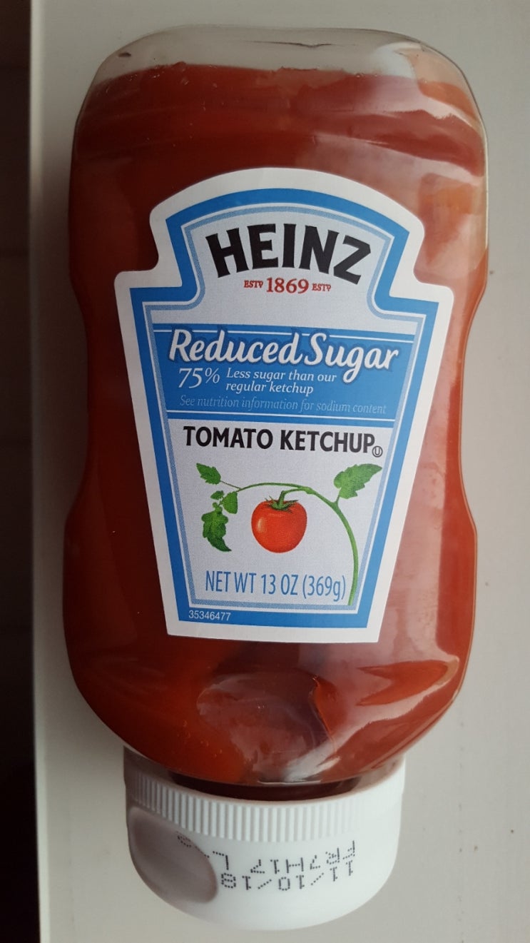 하인즈 저당도 토마토 케찹 net wt 13oz (369g) HEINZ Tomato Ketchup reduced sugar ...