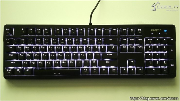 스카이디지탈 NKEY Z1 LED 축교환 듀얼레이어 기계식 키보드(청축) : 네이버 블로그