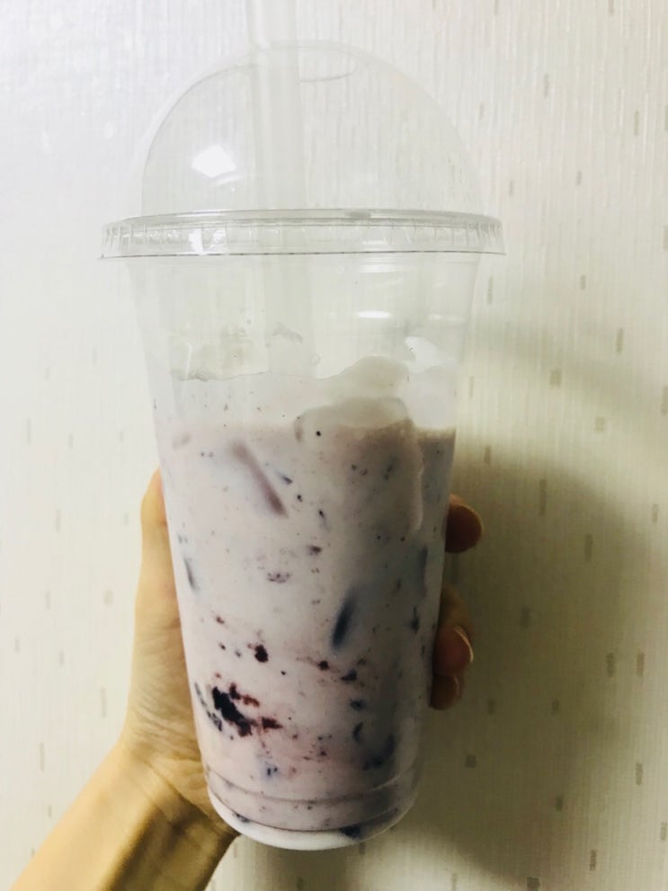 초간단 플레인요거트드링크/블루베리요거트드링크 만들기 : 네이버 블로그