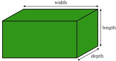W D H, L W H, L W D 가로,세로,높이 표현하기~ : 네이버 블로그