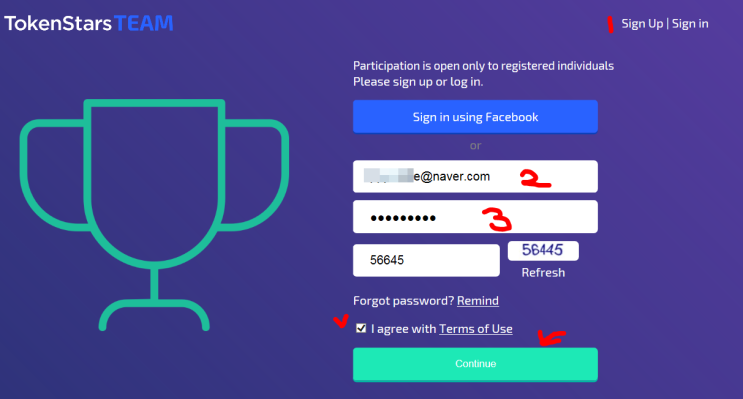 추천ICO-팀토큰ICO (Token Stars) ICO 보너스 10% 코드 적용받고 가입하기 : 네이버 블로그