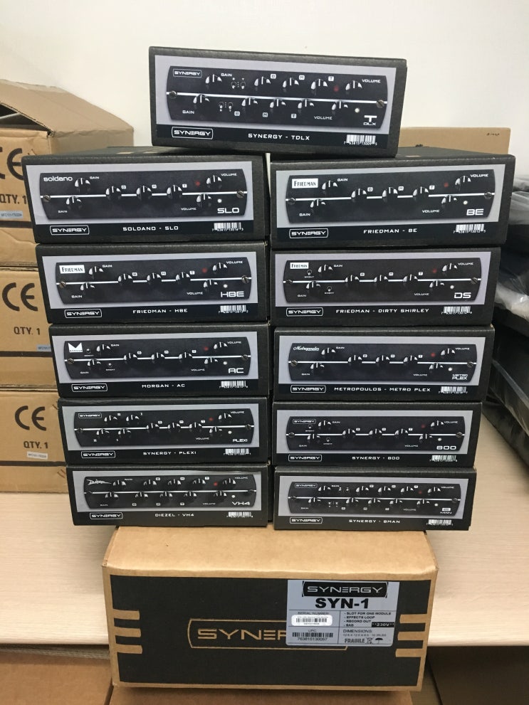 Synergy Amp SYN-1 Pre-amp, Synergy Pre-amp Modules / 시너지 SYN-1 프리앰프 모듈 ...