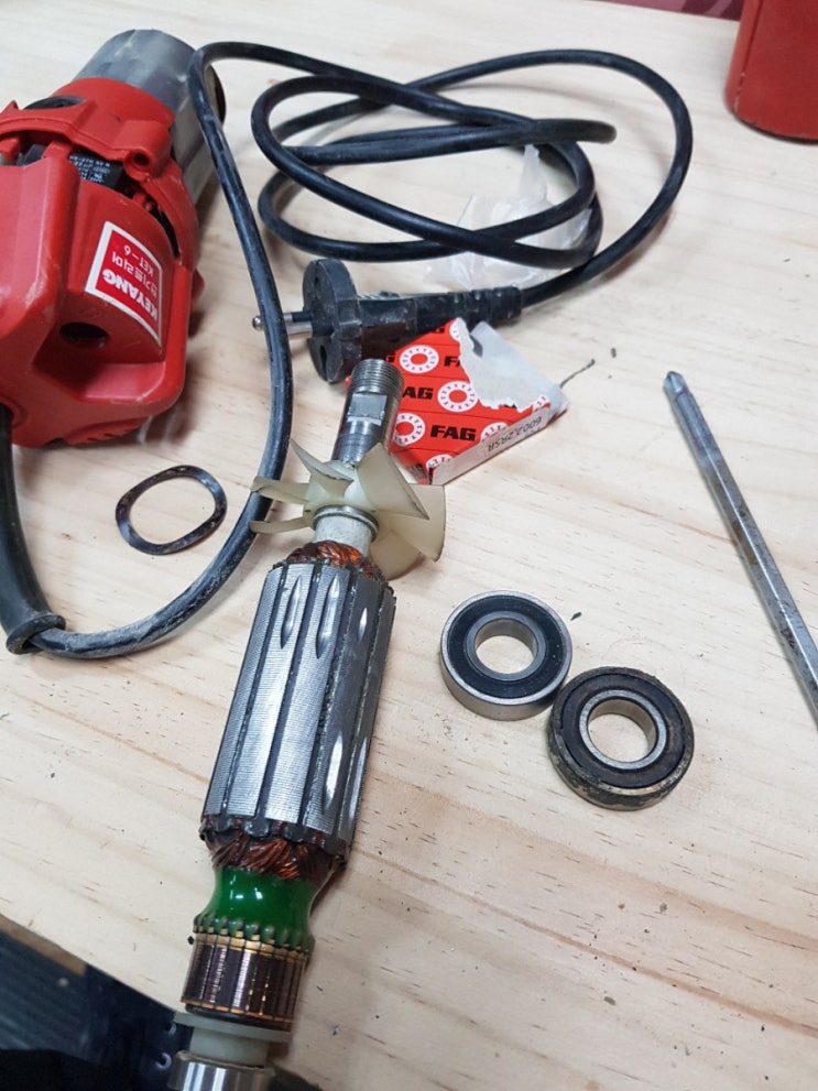 목공 트리머 베어링교체 : 네이버 블로그