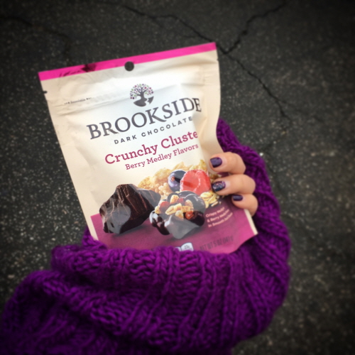 BROOKSIDE Dark Chocolate Crunchy Clusters : 네이버 블로그