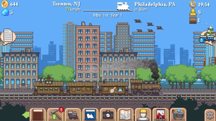 [모바일게임] 힐링게임 기차 타이쿤 타이니레일(Tiny Rails) : 네이버 블로그