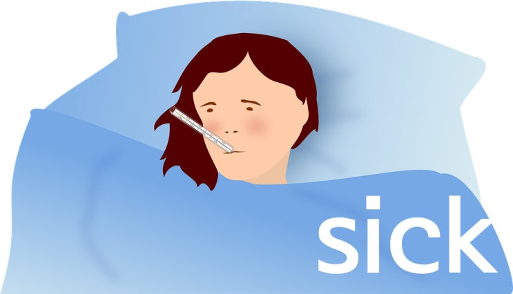 sick, sickness, ill, illness - 초등단어, 기본단어 : 네이버 블로그