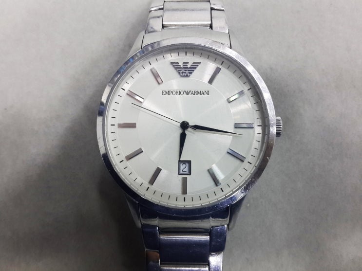 평택 알마니 AR2430 시계 폴리싱 및 배터리 교체 - 유빈시계 (안성, 오산, 송탄, 천안) : 네이버 블로그