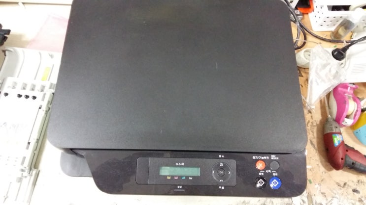 SL-C483 컬러 레이저 복합기 무한프린터 개조 무한칩보드설치 토너 유지비용 90% 절약 SL-C483 SL-C473 SL-C460 : 네이버 블로그