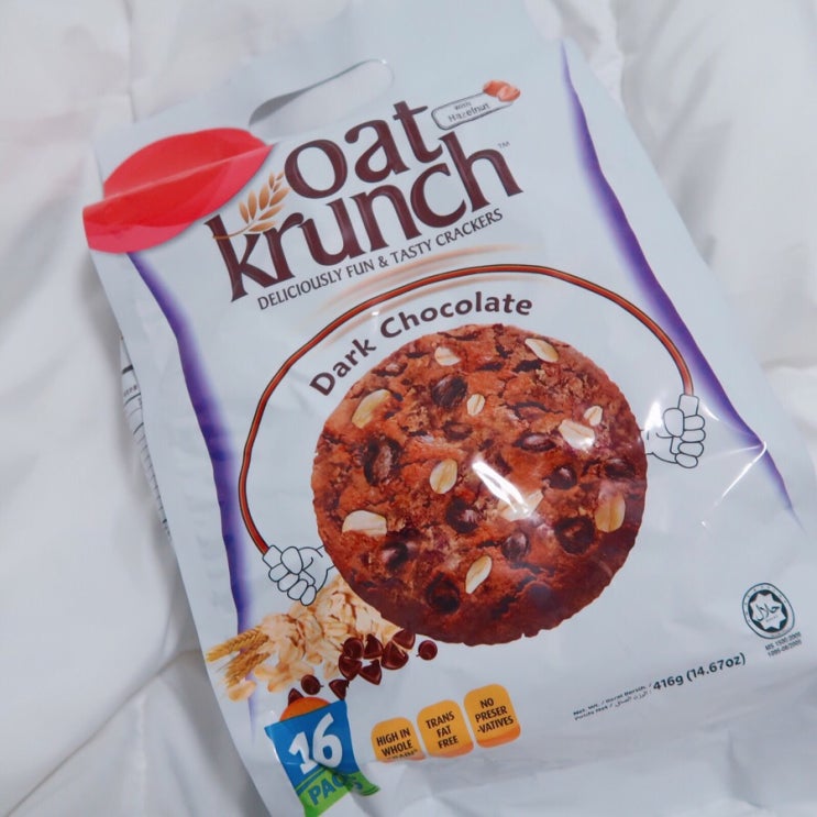 먼치스 오트크런치 다크초콜릿, Munchy's Oat Krunch : 네이버 블로그
