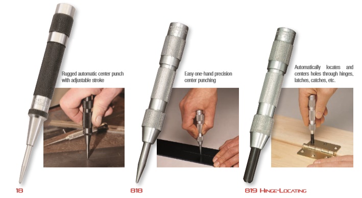 Starrett 자동 센터 펀치 Automatic center punches With Adjustable stroke : 네이버 블로그