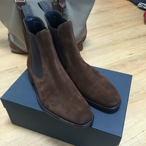 클래식한 남자의 첼시부츠/로크/스웨이드첼시/Mitchum / : 네이버 블로그