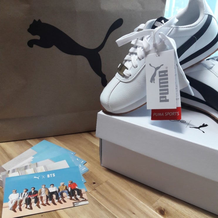 푸마 튜린 신발 후기/PUMA TURIN - MADE BY BTS 후기 : 네이버 블로그