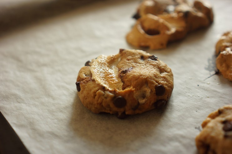 초코칩 쿠키 만들기, 흑설탕 쿠키 (black sugar cookie dough) : 네이버 블로그