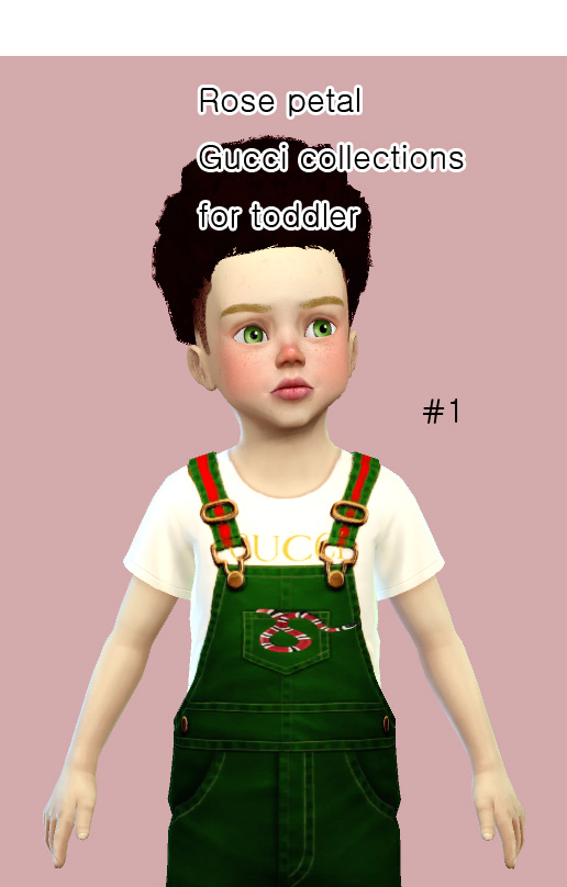 [심즈4 의상 :유아 cc#1] Gucci collections for Toddler #1 : 네이버 블로그
