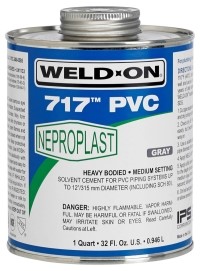 PVC접착제 WELD ON IPS 717(웰드온) : 네이버 블로그