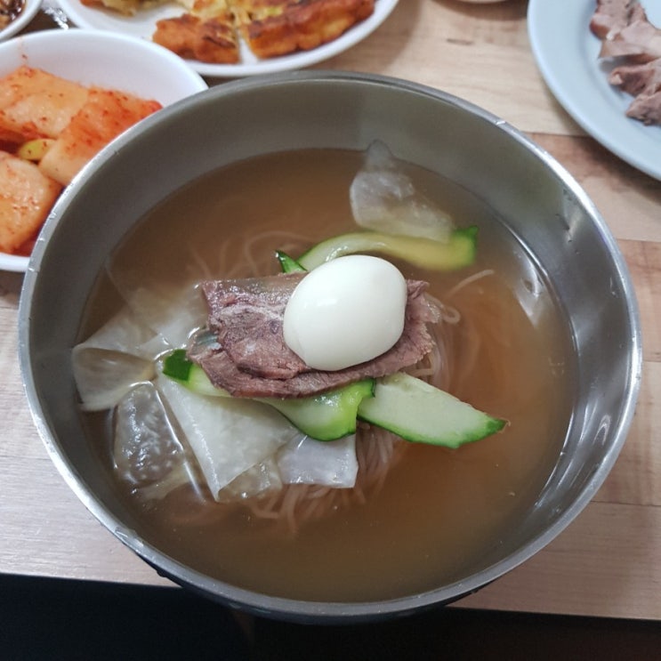 종로 3가 저렴하고 맛있게 즐길 수 있는 평양냉면과 녹두전 수육을 파는 유진식당입니다 ㅎㅎ 네이버 블로그