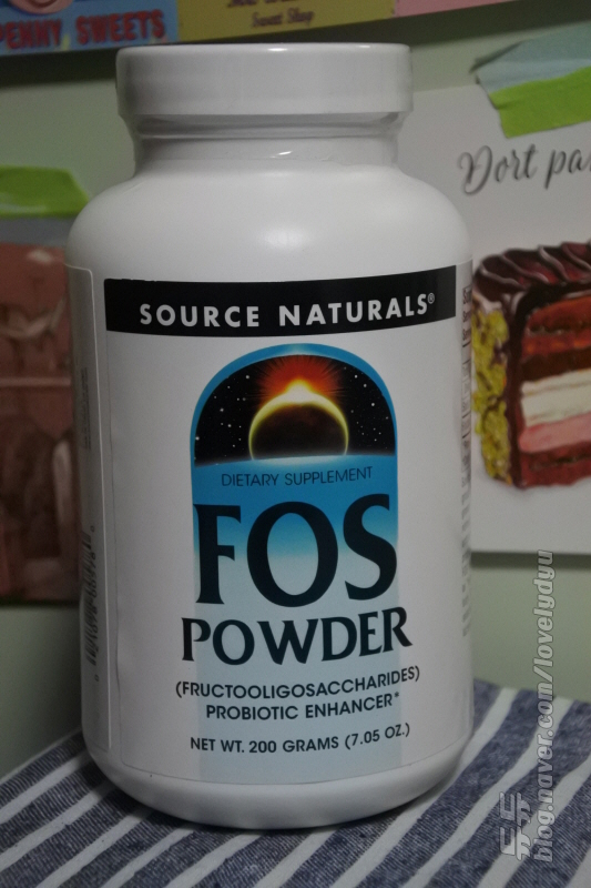 아이허브 FOS 포스 프락토올리고당 Iherb Source Naturals FOS Powder : 네이버 블로그