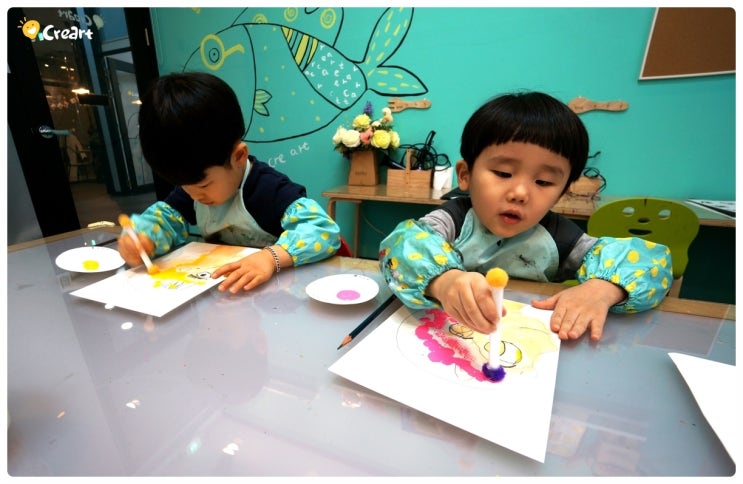 Klein 6세 수업 옆모습 무슨 생각하니 시흥시 정왕동 배곧 미술학원 크리아트 네이버 블로그