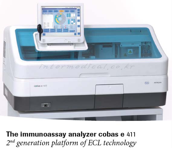 로슈 면역 cobas e 411 analyzer : 네이버 블로그