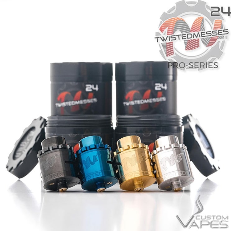 [경리단길 전자담배] 리빌드 무화기!! 무화량 굴뚝!! 폭발적인 무화량 & 맛표현 트위스티드 메시스 (Twisted messes ...