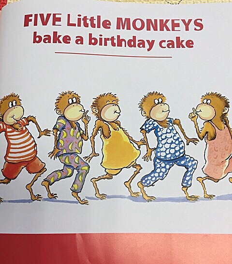 ★영어그림책★[J3] Five Little Monkeys bake a birthday cake : 네이버 블로그