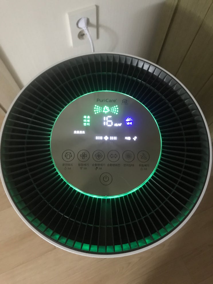 LG 공기청정기 퓨리케어 AS181DAW 구매, 사용 후기 : 네이버 블로그