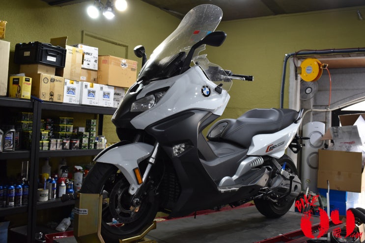 Bmw C650s 오토바이 스쿠터 말로씨 구동계 리어카울 브레이크레버 교체 정비 튜닝 전문점 오토바이 용달 픽업서비스 신차출고
