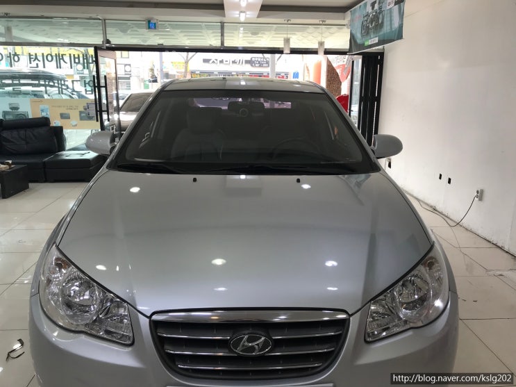 아반떼 HD, 만도 KF300 내비게이션 : 네이버 블로그