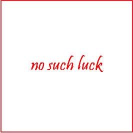 no such luck 의미, 예문 : 네이버 블로그