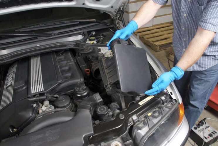 BMW M54엔진 오일세퍼레이터(CCV) DIY : 네이버 블로그