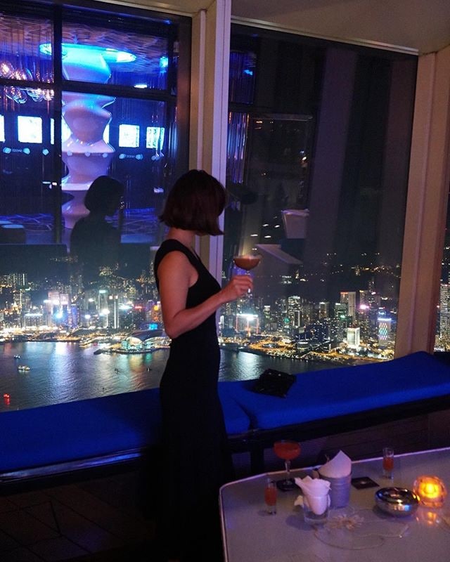 홍콩 야경 홍콩리츠칼튼호텔 오존바 네이버 블로그