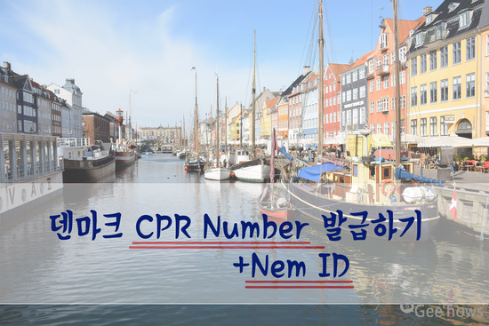 [덴마크 워킹홀리데이/Denmark Working Holiday 3] - 덴마크 CPR Number 발급하기, Nem ID ...