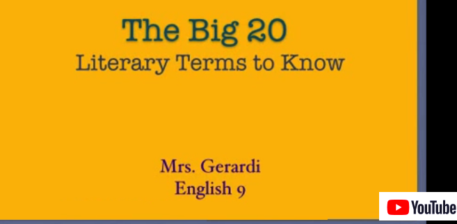 20 Literary Terms : 문학(작품)을 말할 때 자주 나오는 용어들 : 네이버 블로그