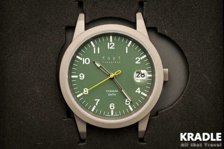Maker's Watch Knot, Titanium Solar (TS-36TIGN) + Tochigi Leather (ST1 ...