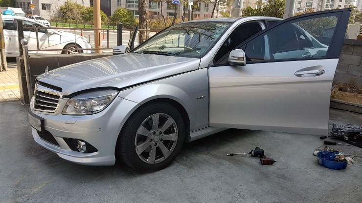 벤츠 W204 C220 ESL, ELV 시동 불량 수리 정비 : 네이버 블로그