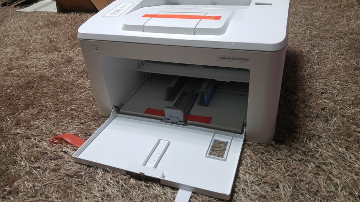 사무용 HP 레이저젯 프로 M203d 프린터 : 네이버 블로그