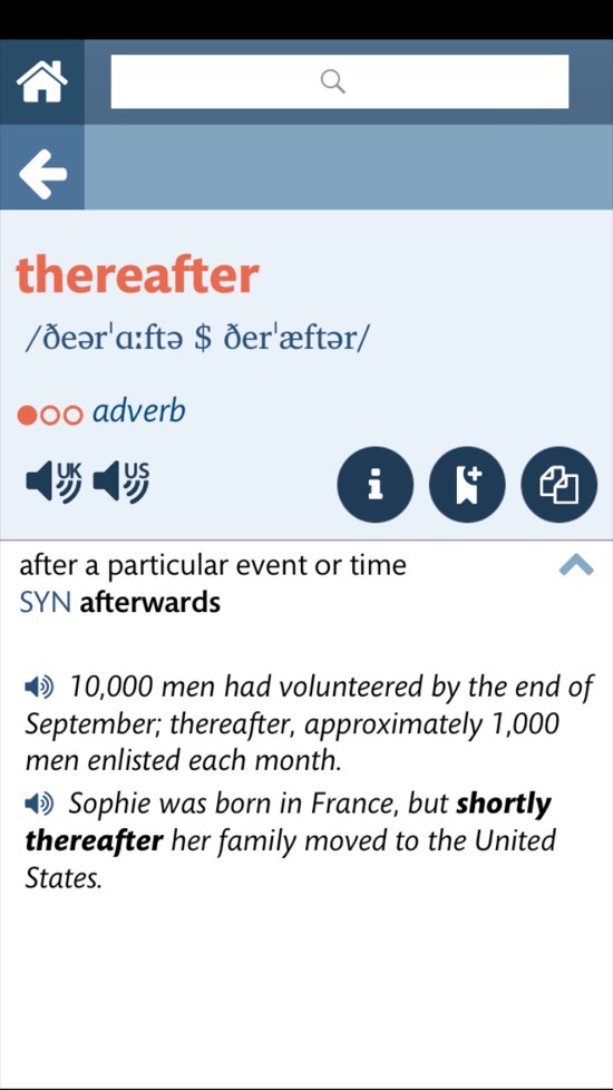 토익빈출표현 : shortly thereafter : 네이버 블로그