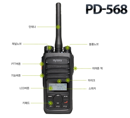 Hytera PD-568 무전기 : 네이버 블로그