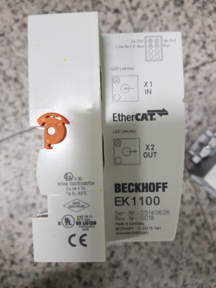 [품절]BECKHOFF / 벡오프/벡호프 EK1100 24 V Ethercat Coupler Interface Module 중고 ...