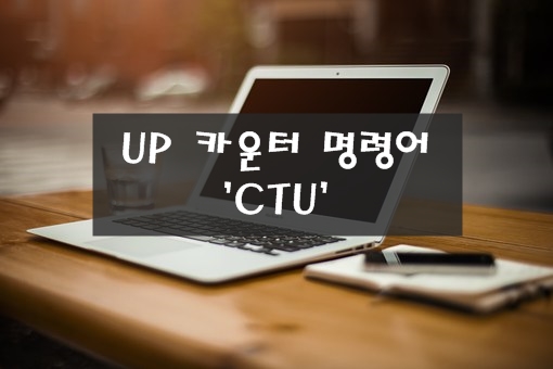 CTU(UP 카운터) 명령어 : 네이버 블로그
