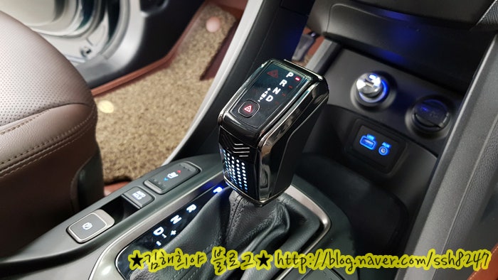 ★김해희야★ ★싼타페 더프라임 뉴페이스 기어봉 EGS005 장착 작업^^★ : 네이버 블로그