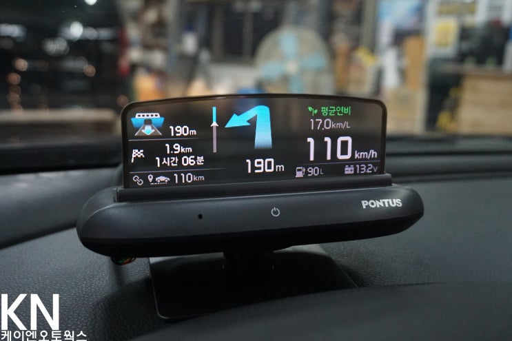 현대 폰터스 HUD H1000 ,말리부 디젤 장착 : 네이버 블로그