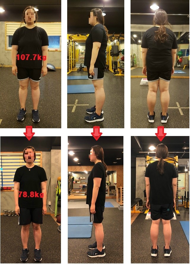 홍oo 회원님12개월간의 변화 고도비만 탈출하시다 송탄헬스송탄헬스장송탄피티송탄개인트레이닝송탄퍼스널트레이닝