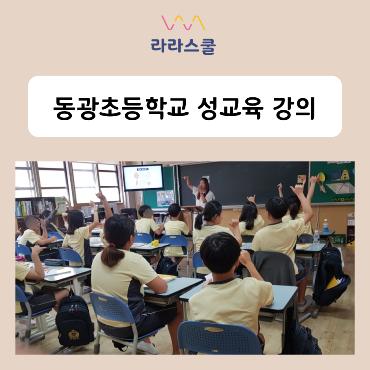 라라스쿨 성교육 사춘기 교육 동광초등학교 성교육 강의 성교육강사 네이버 블로그