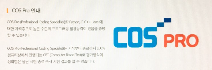 COS Pro 1급 샘플문제 : 네이버 블로그
