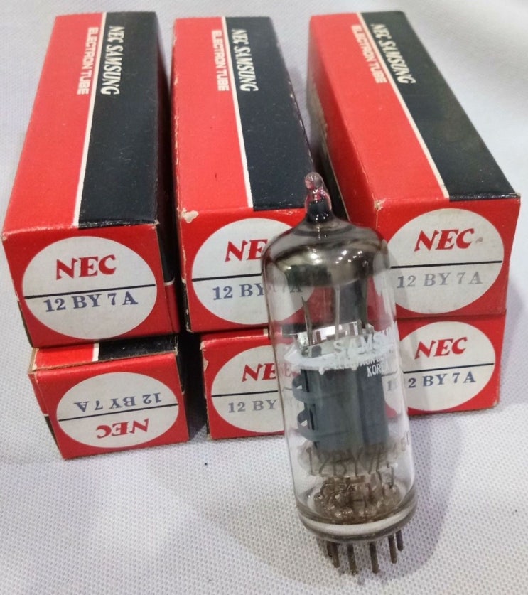 내손에 들어올 삼성NEC 진공관 12BY7A : 네이버 블로그