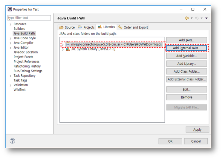 [mysql] jdbc 연동 (java, jsp) : 네이버 블로그