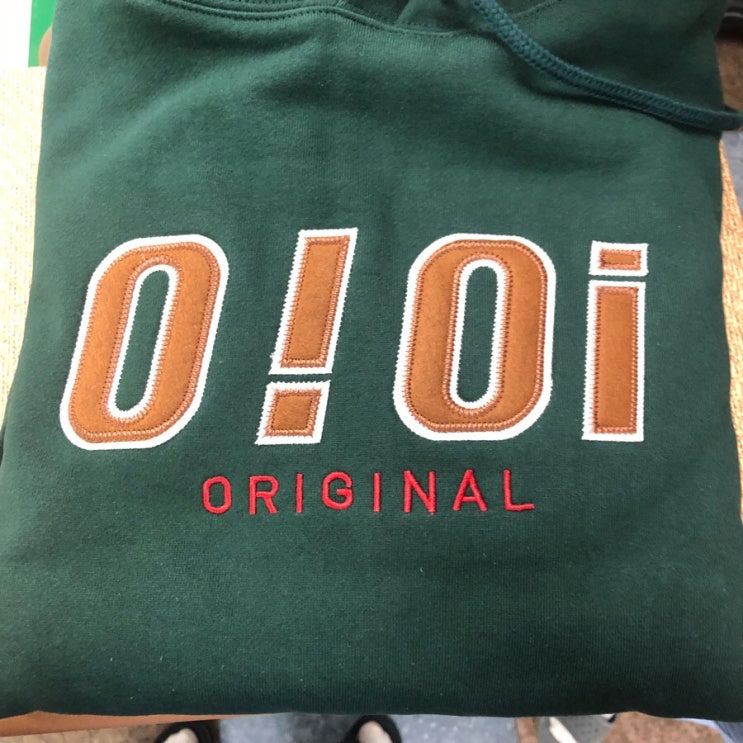 oioi오아이오아이 18fw 시그니쳐후드티 그린 이건 꼭 사세요. : 네이버 블로그