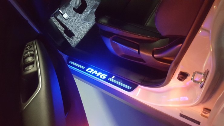 QM6 LED 도어스커프 DIY : 네이버 블로그